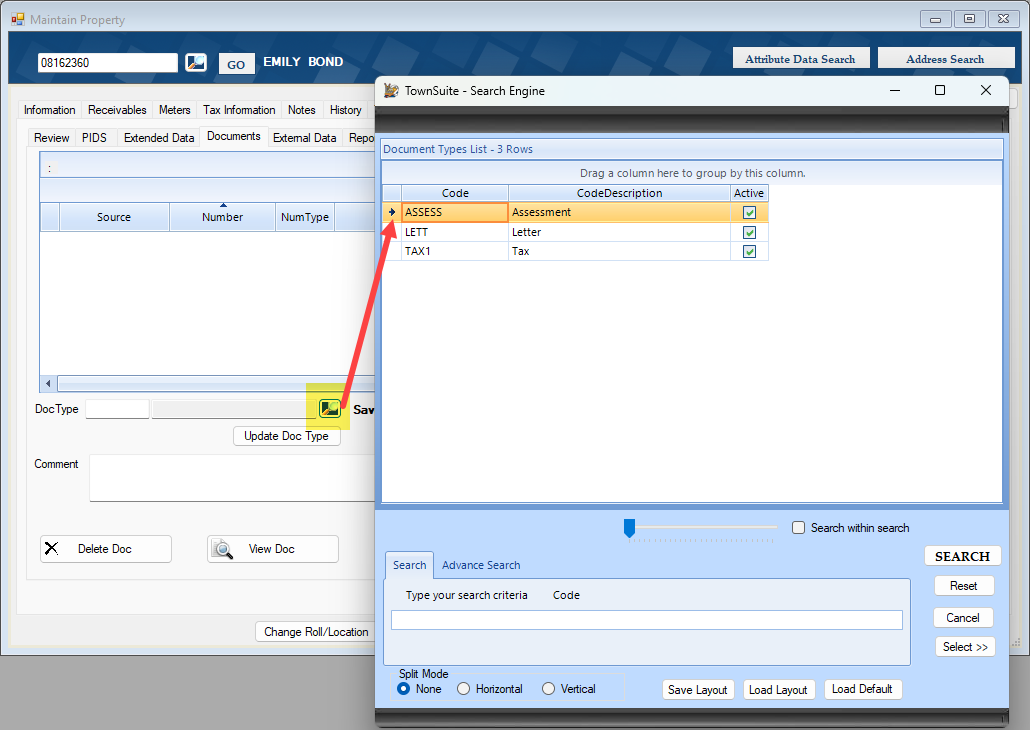 Document Attachment in TownSuite mERP